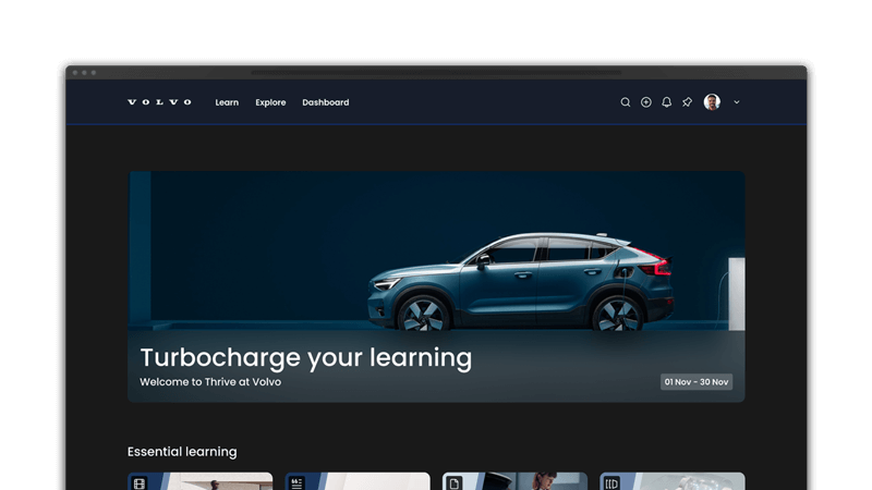 LMS Features - Thrive